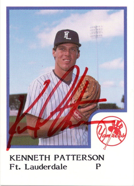 1986 PROCARDS PROJECT: KEN PATTERSON