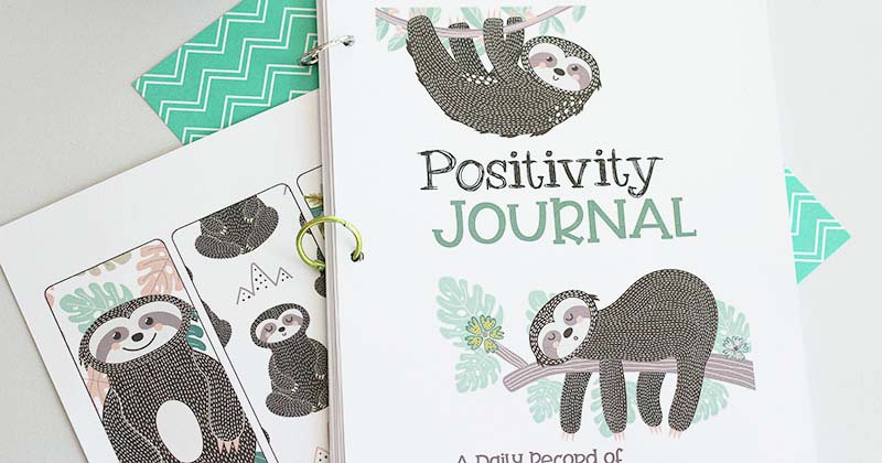 Printable Daily Positivity Journal for Kids to Encourage Gratitude ...