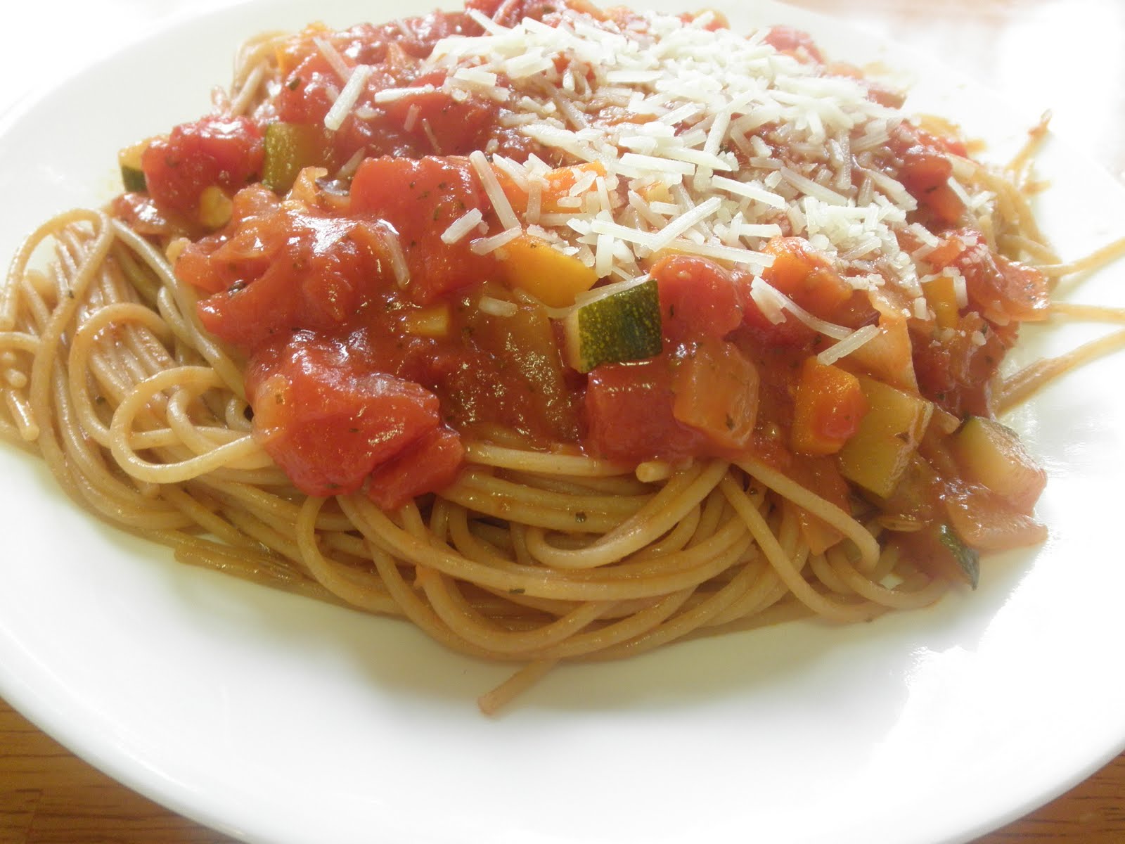 Flathead Mama: summer vegetable spaghetti