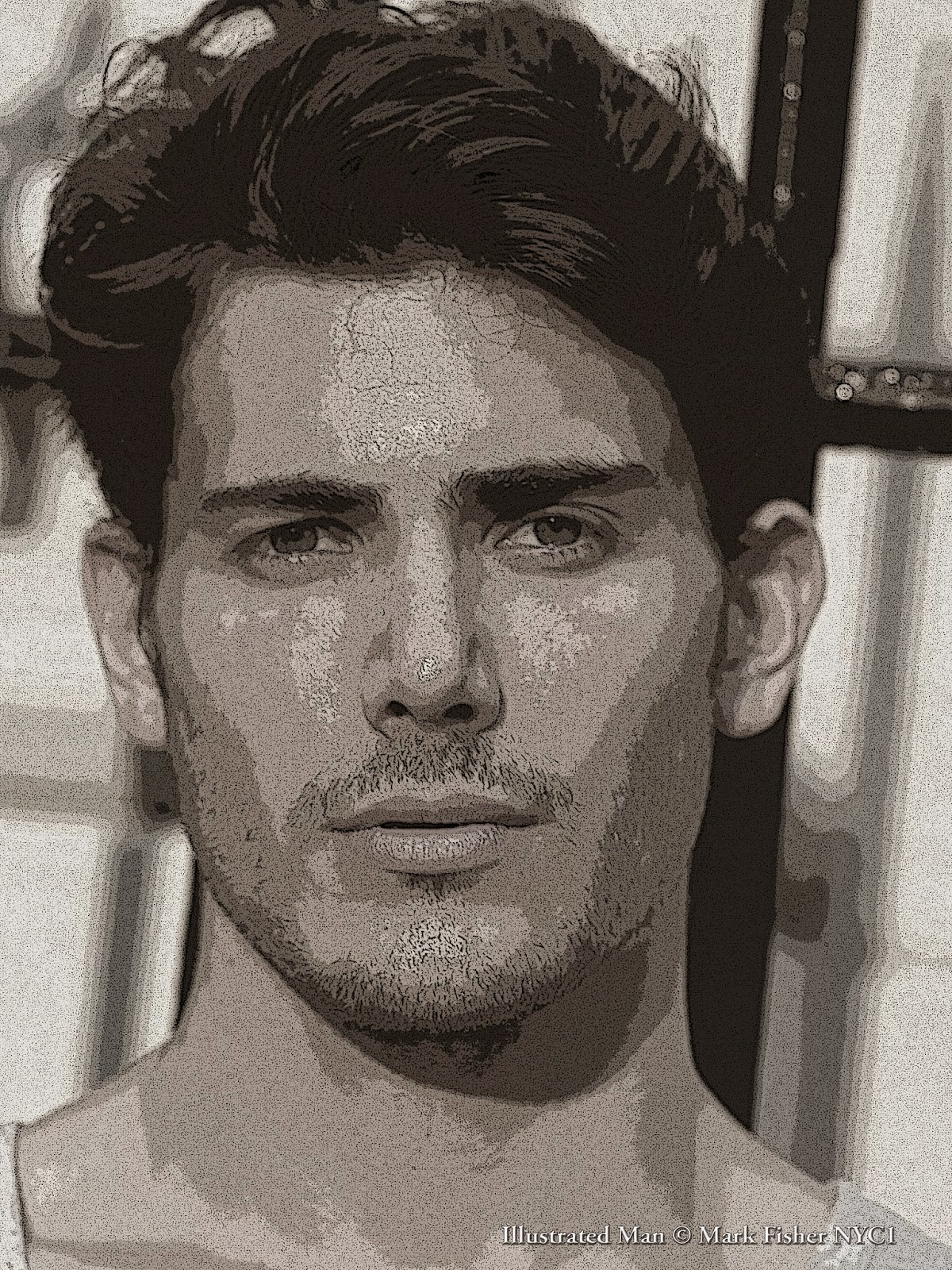 Mark Fisher American Photographer™: Illustrated Man • American Fashion ...