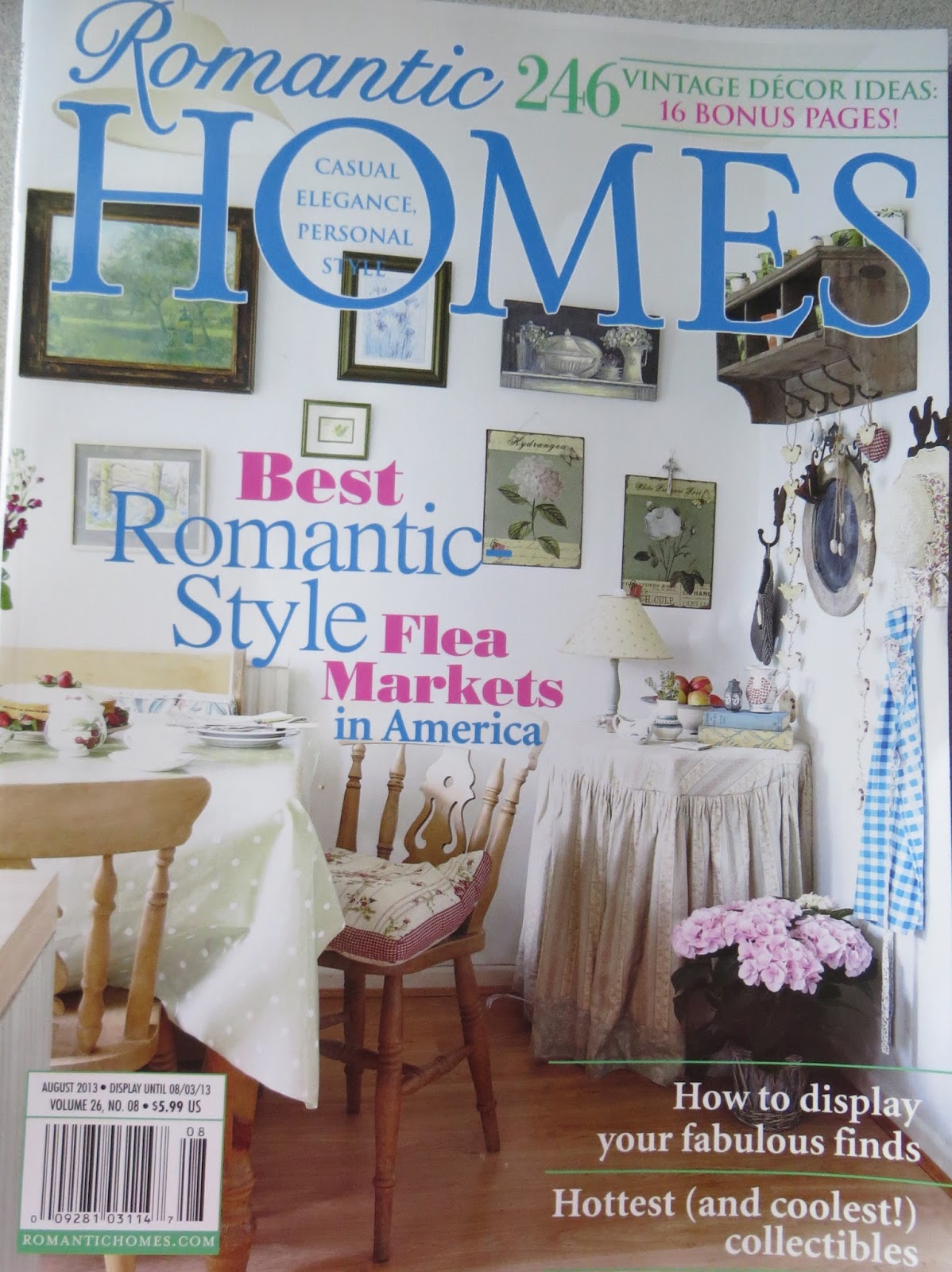 Petite Michelle Louise: Romantic Homes Magazine Giveaway.....