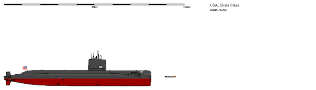 WARSHIPSRESEARCH: American fast attack submarine USS Skate (SSN-578 ...