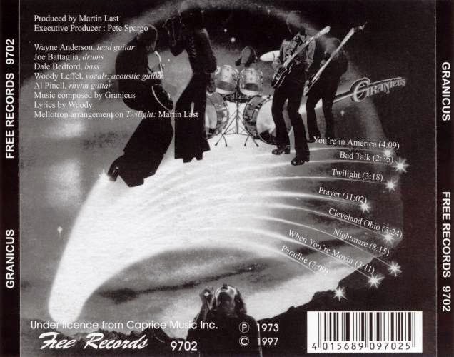 ZEPPELIN ROCK: Granicus- Granicus (1973): Crítica del disco Review