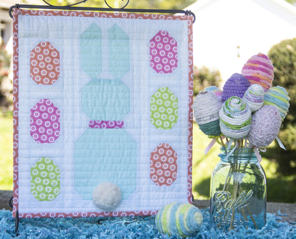 Sew in Love {with Fabric}: Free Pattern Friday: Easter Bunny Mini Quilt