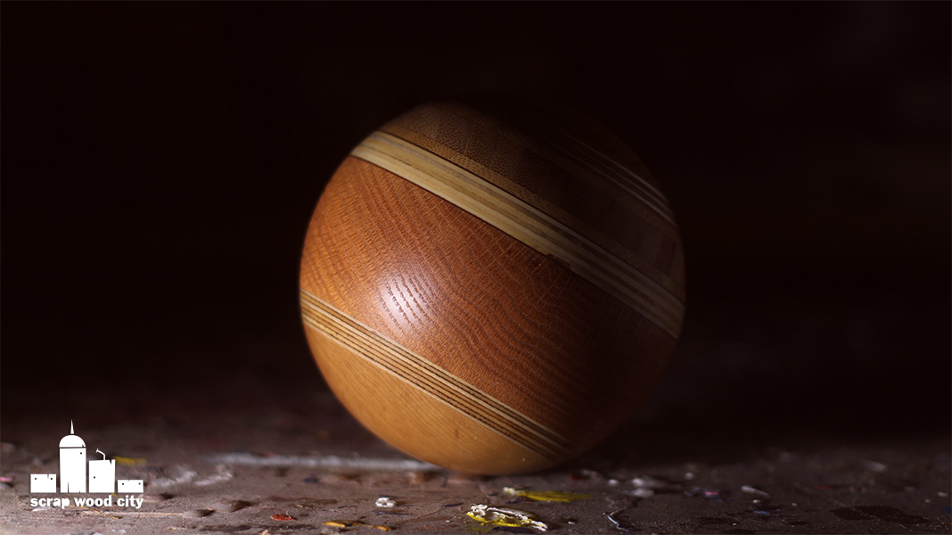 scrap wood city: How to make a wooden sphere with random pattern on the ...