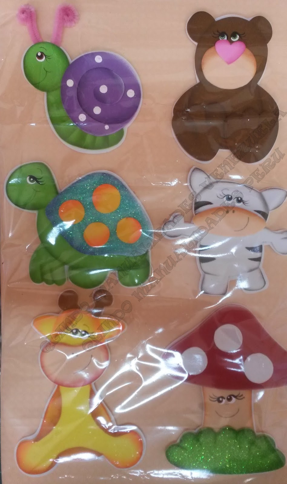 Solapines "Animalitos Divertidos"