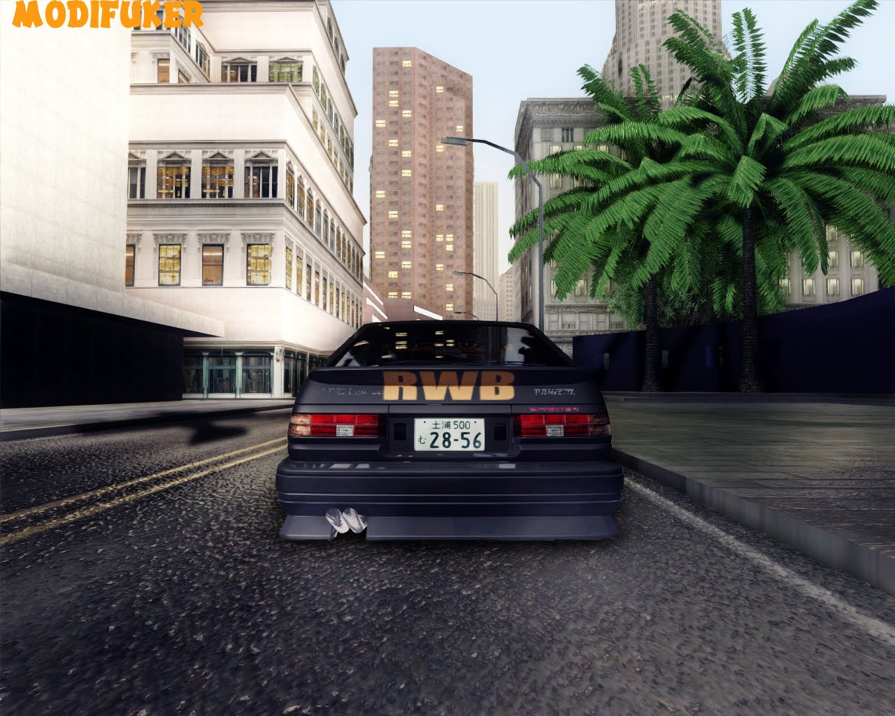 Toyota AE86 levin RWB ~ Modifuker all for download