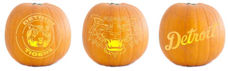 Easy Tiger Pumpkin Carving