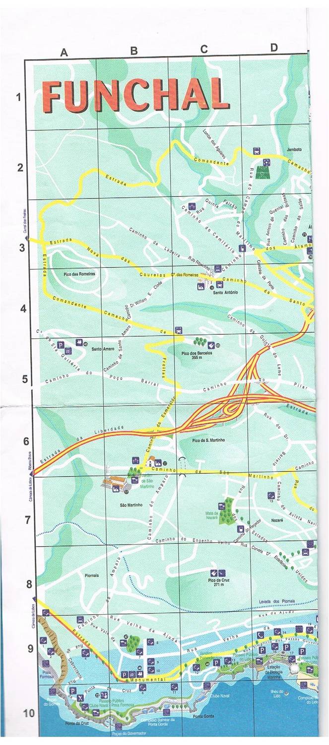 Vai e Vem: Mapa do Funchal