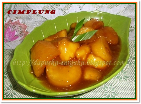 Dapurku Surgaku: Cimplung Singkong