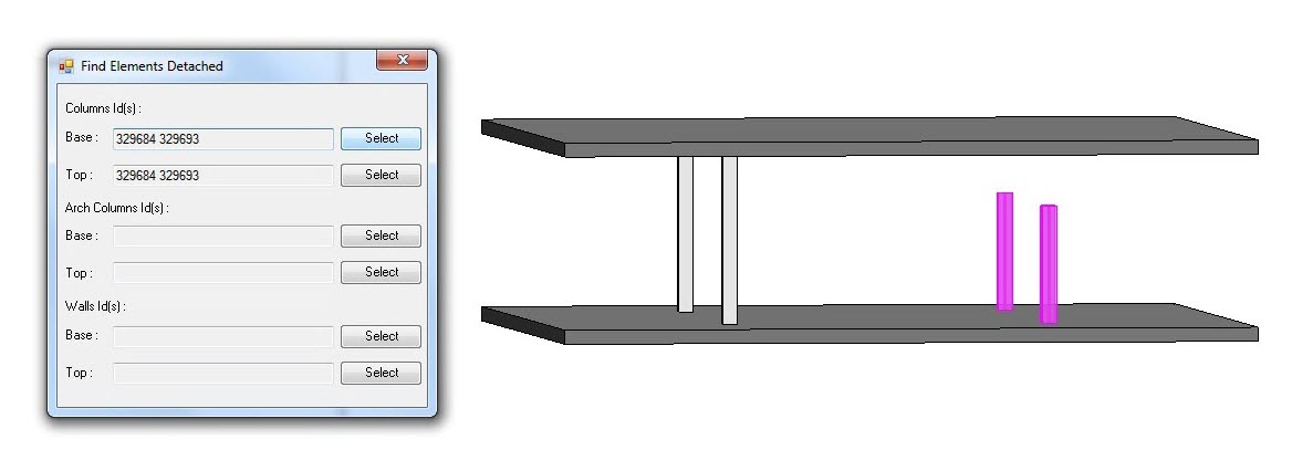 Revit Add-Ons: Find Element Detached – Find Non-Attached Walls and ...