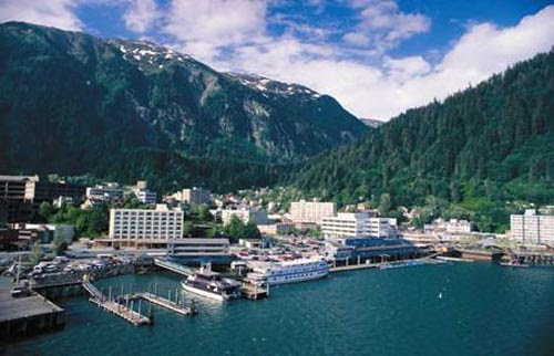 JUNEAU CITY, THE CAPITAL OF ALASKA