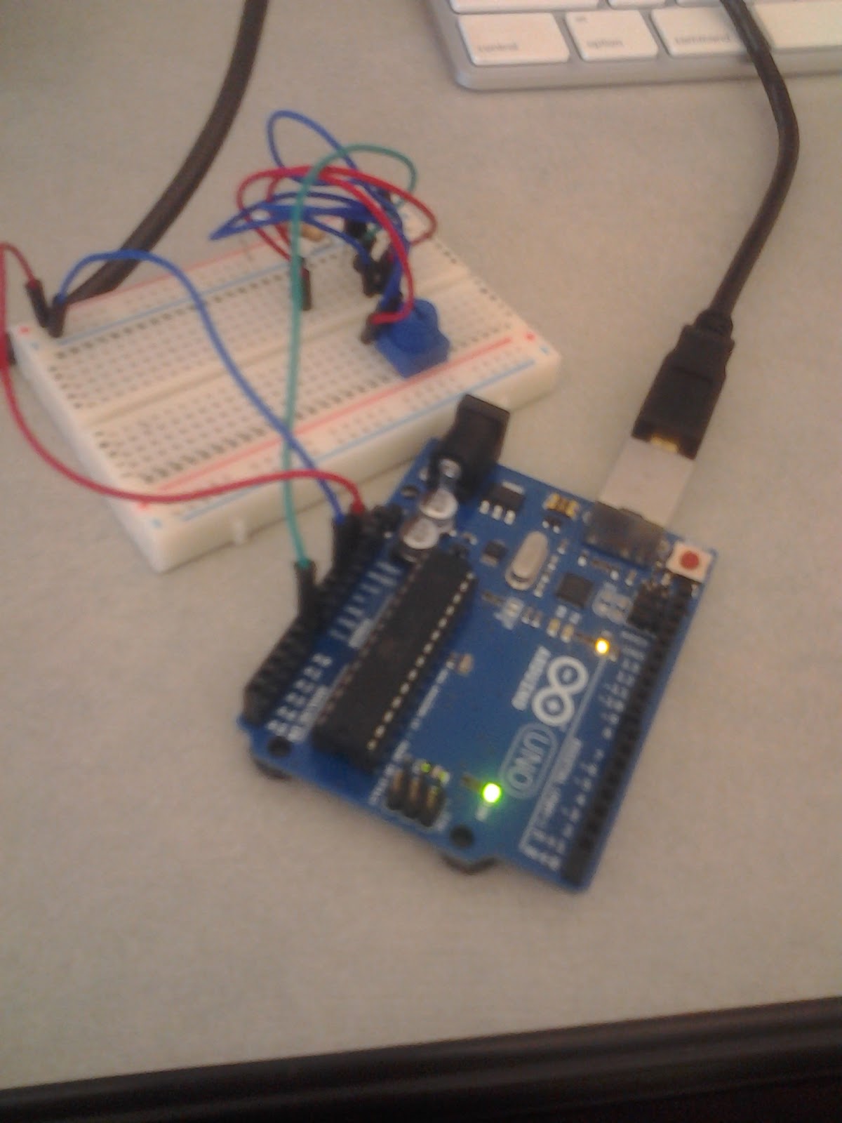 Sensor-Based Electronic Art: Project 17, Chapter 6 beginning Arduino