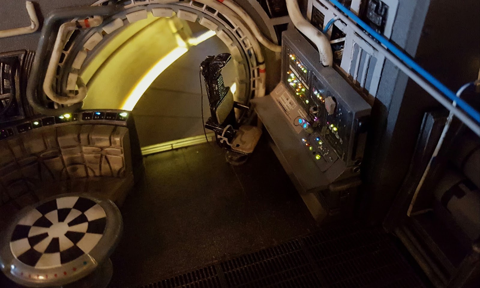 Millennium Falcon Model Build Diary: Pt. 21 Hold Nav Chair and Headset