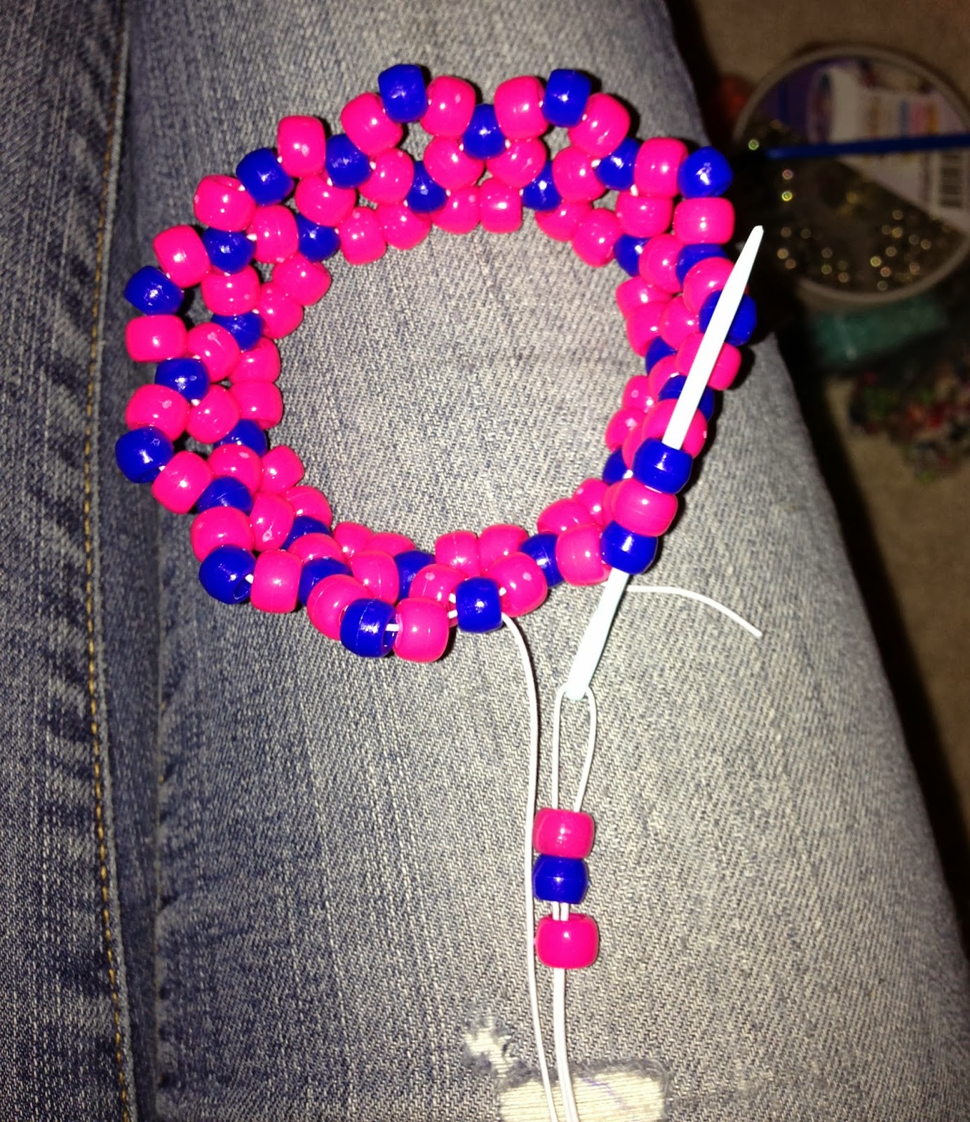 Kandi Tutorials with Rose: 3D Kandi Cuff