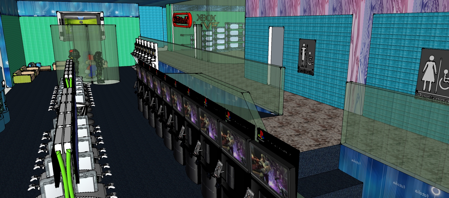 Jas On Vu: Video Game center - Habour Front Center design