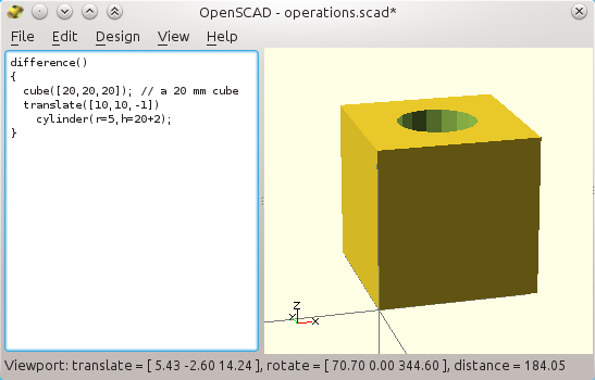 3D printer improvements: How to use Openscad (1), tricks and tips to ...
