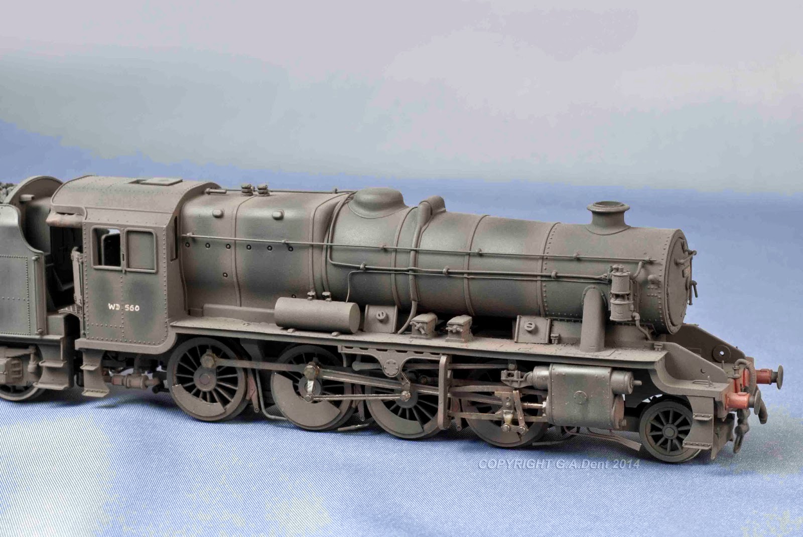 HORNBY 8F READY FOR SERVICE