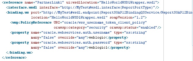 Oracle-FMW: Securing OSB proxy service