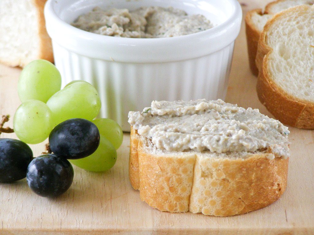 maple•spice: Garlic Mushroom Pâté