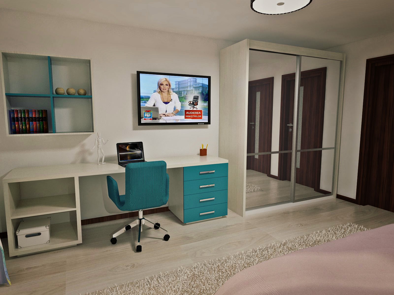 Dormitor adolescenta