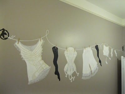 The Dusty Victorian: Victorian underwear in my Laundry Room - Completed