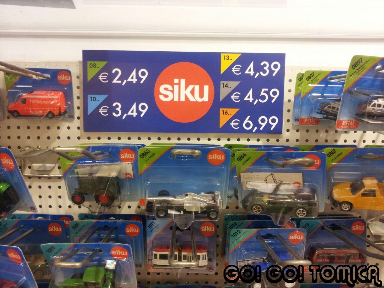 Go! Go! Tomica: The Different Prices of Siku