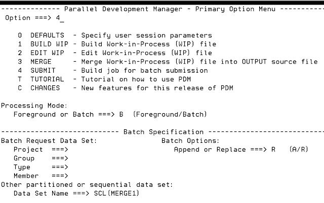 ENDEVOR - MAINFRAME PROGRAMES