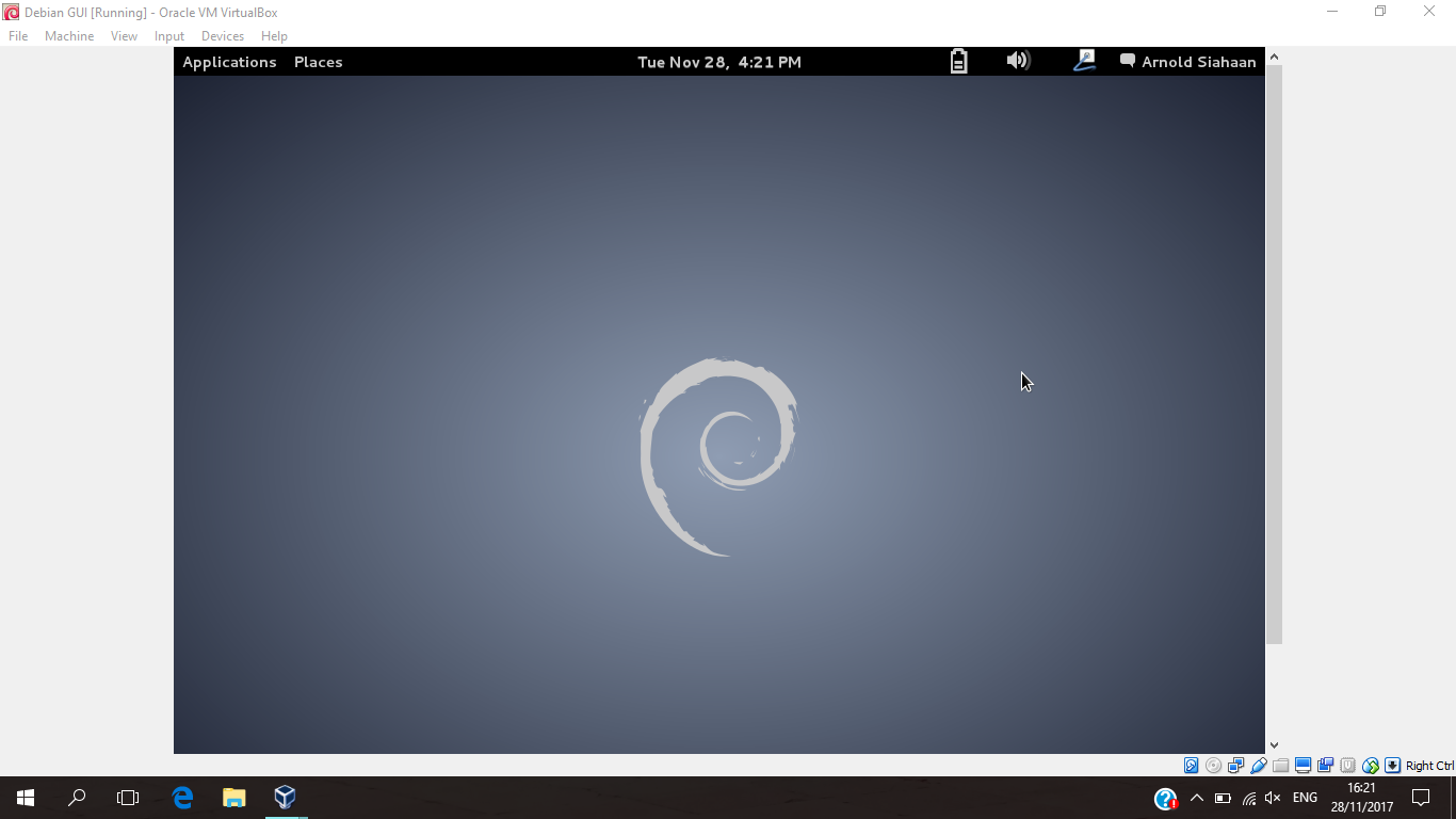 Tutorial Instalasi Debian 8 GUI di Virtual Box - Komputerbyte
