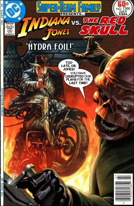 Super-Team Family: The Lost Issues!: Indiana Jones Vs. The Red Skull