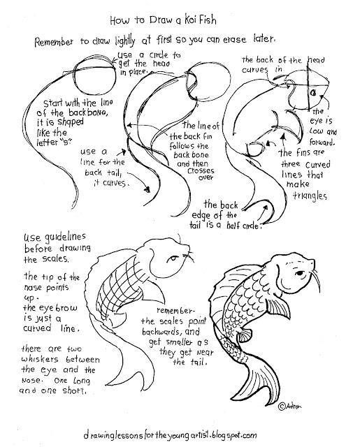 How to Draw Worksheets for The Young Artist: Printable How To Draw A ...