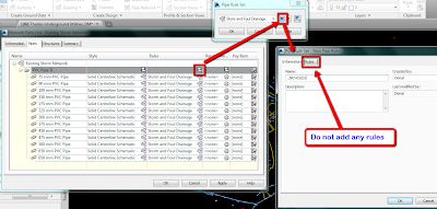 Apply this rule set to the pipes.