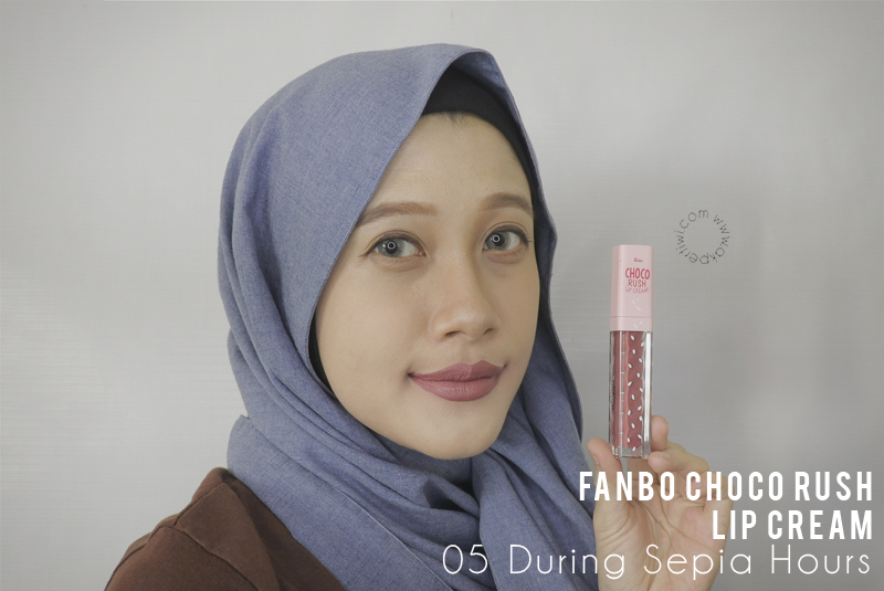 [REVIEW] Fanbo Choco Rush Lip Cream - All Shade | Akpertiwi's Beauty Blog