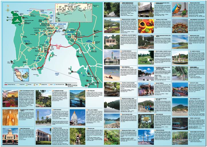 Penang Overview: Roaming Around with a Map - blissfulguro