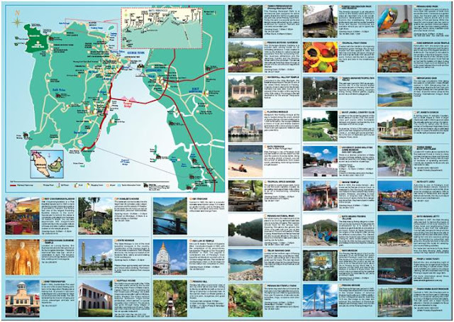 Penang Overview: Roaming Around with a Map - blissfulguro