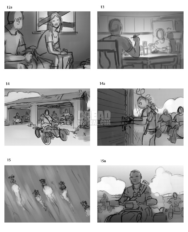 The Zombie Mob: ZK: Elephant's Graveyard (2014) - Storyboards
