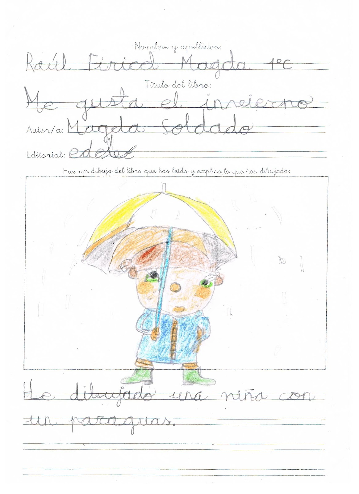 Rincón de la Lectura 1: Me gusta el invierno