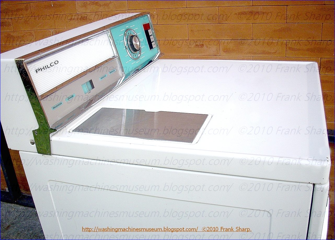 Washer Rama Museum ™: PHILCO (FORD) WA952 YEAR 1966.