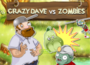 Crazy Dave Vs Zombies | Plants vs Zombies juegos y aventuras online