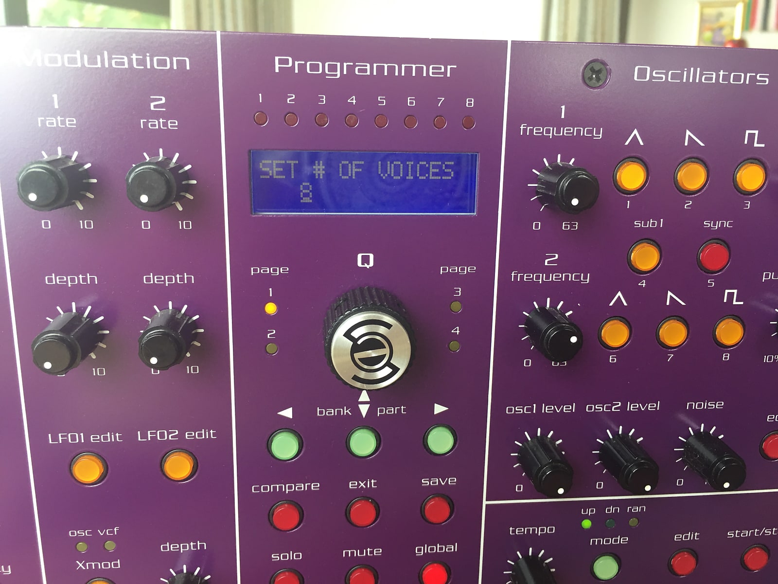 MATRIXSYNTH: Studio Electronics Omega 8 Analog Polyphonic Synth SN 1142