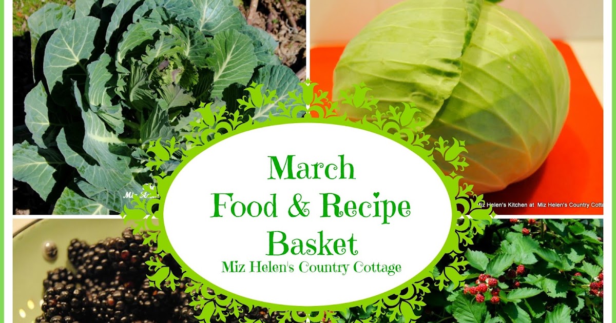 March Food and Recipe Basket