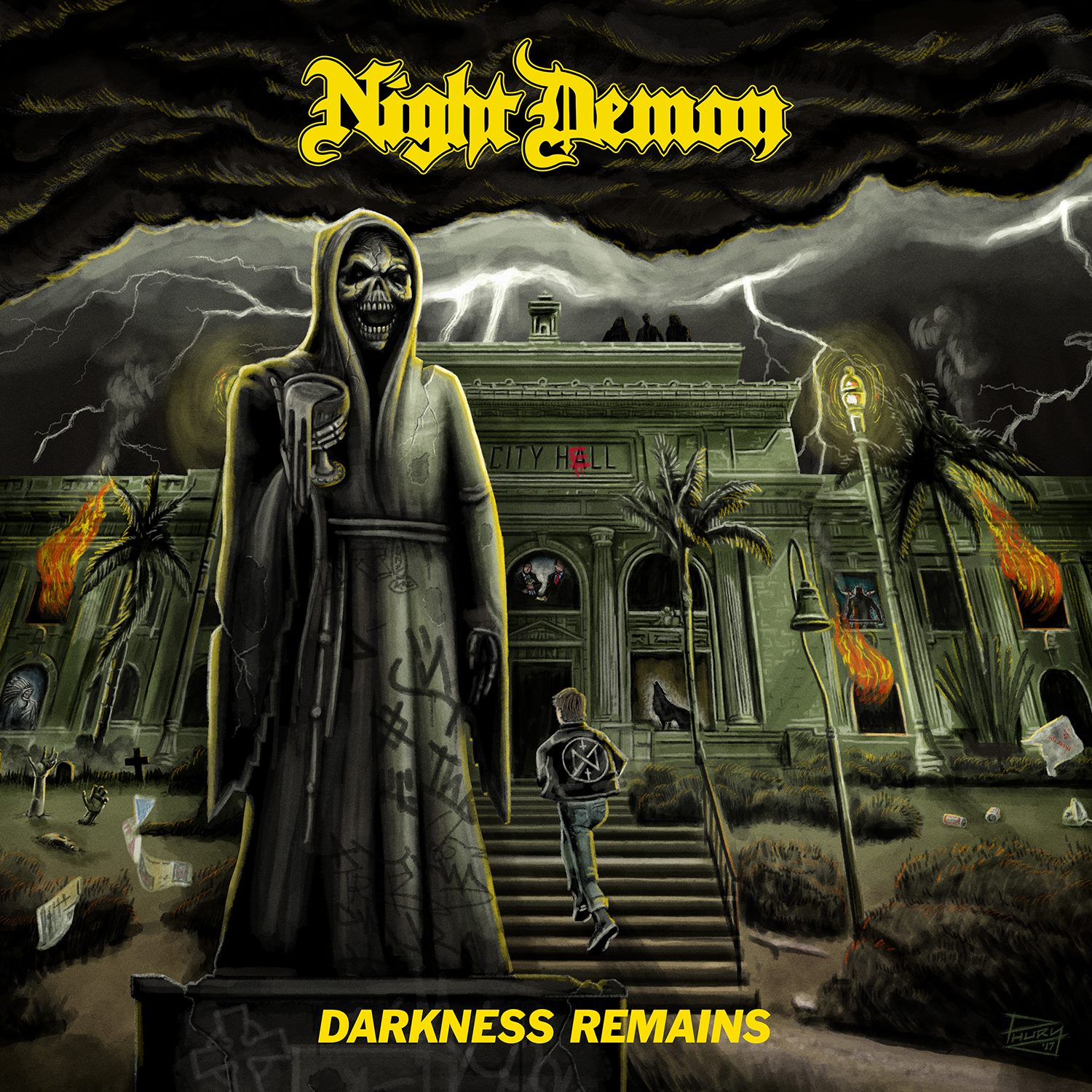 Rock and Metal Temple : Night Demon "Darkness Remains"