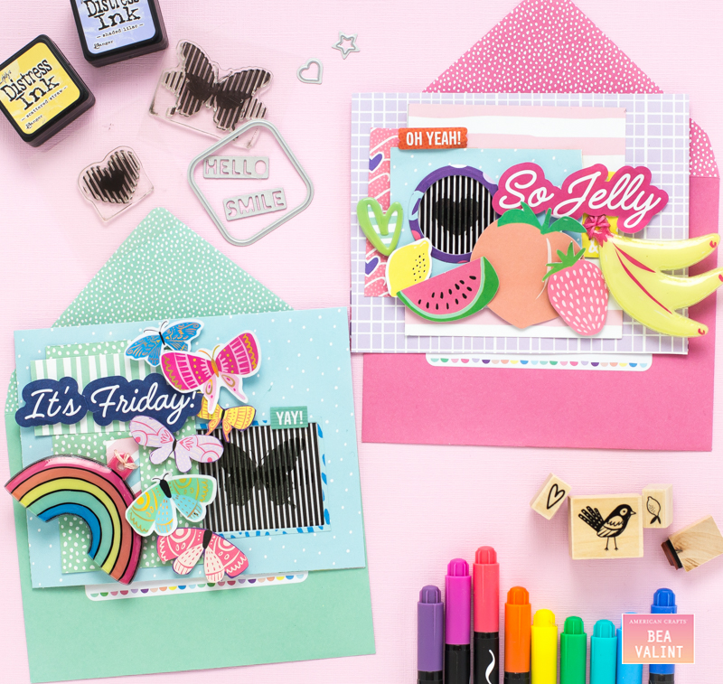 Bea Valint: Animated card duo with Sunshine and Good Times collection ...