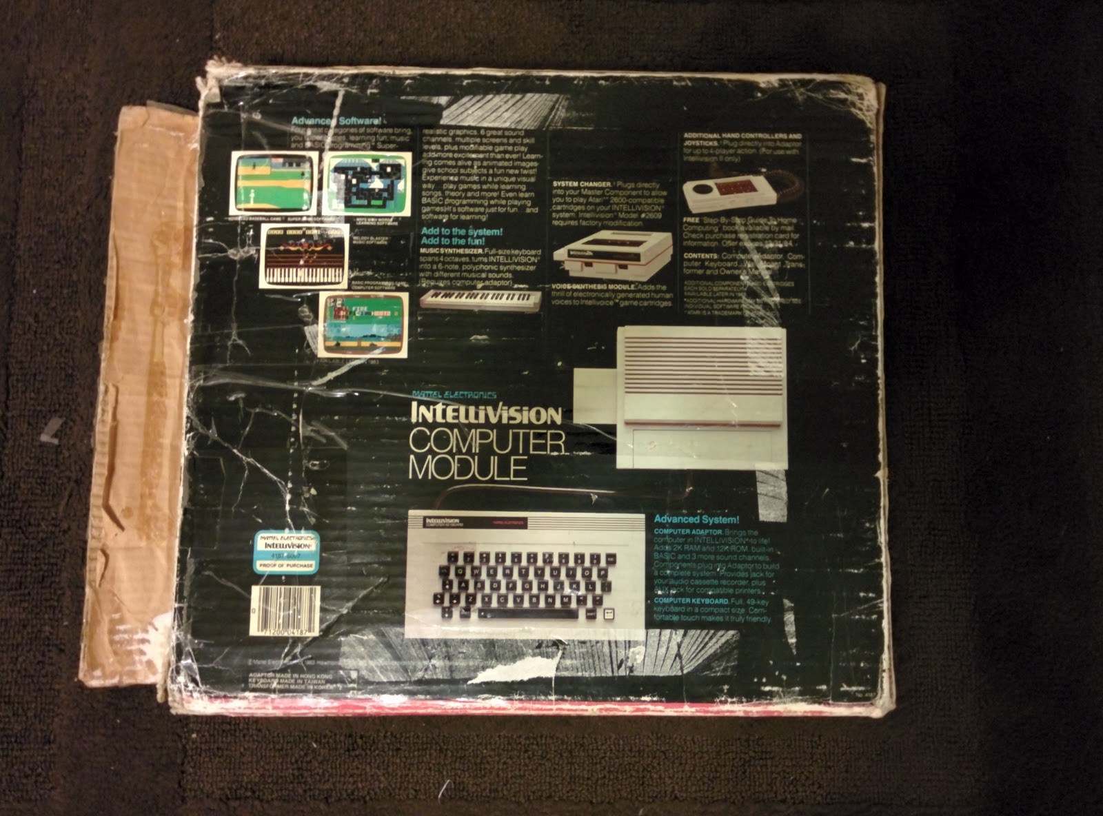 Retro Tech!: 1983: Mattel Electronics Intellivision Computer Module Part 1