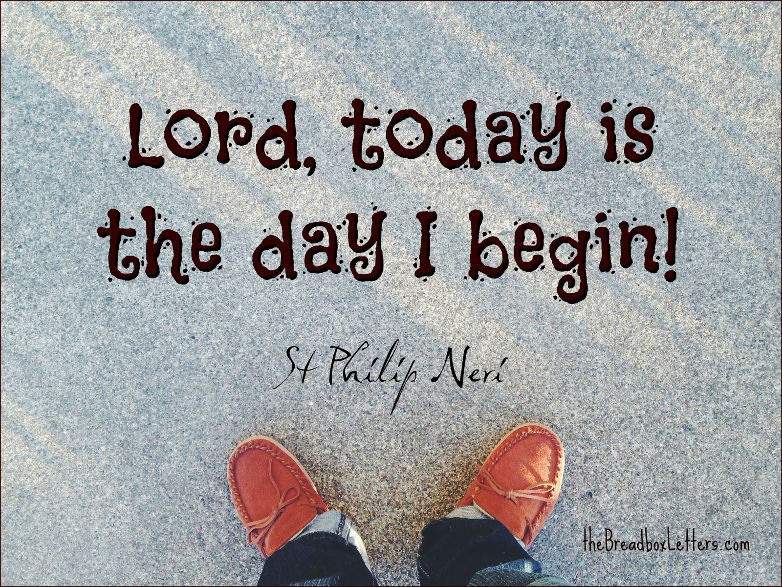 The Breadbox Letters: Today I Begin!