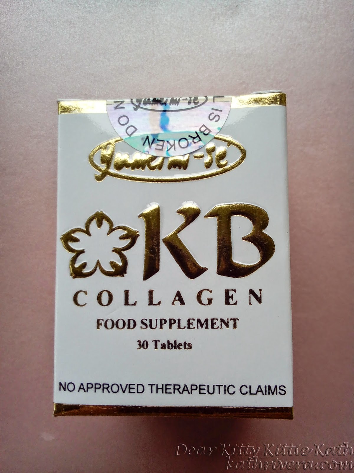 Product Review: KB Collagen Supplement | Dear Kitty Kittie Kath- Top ...