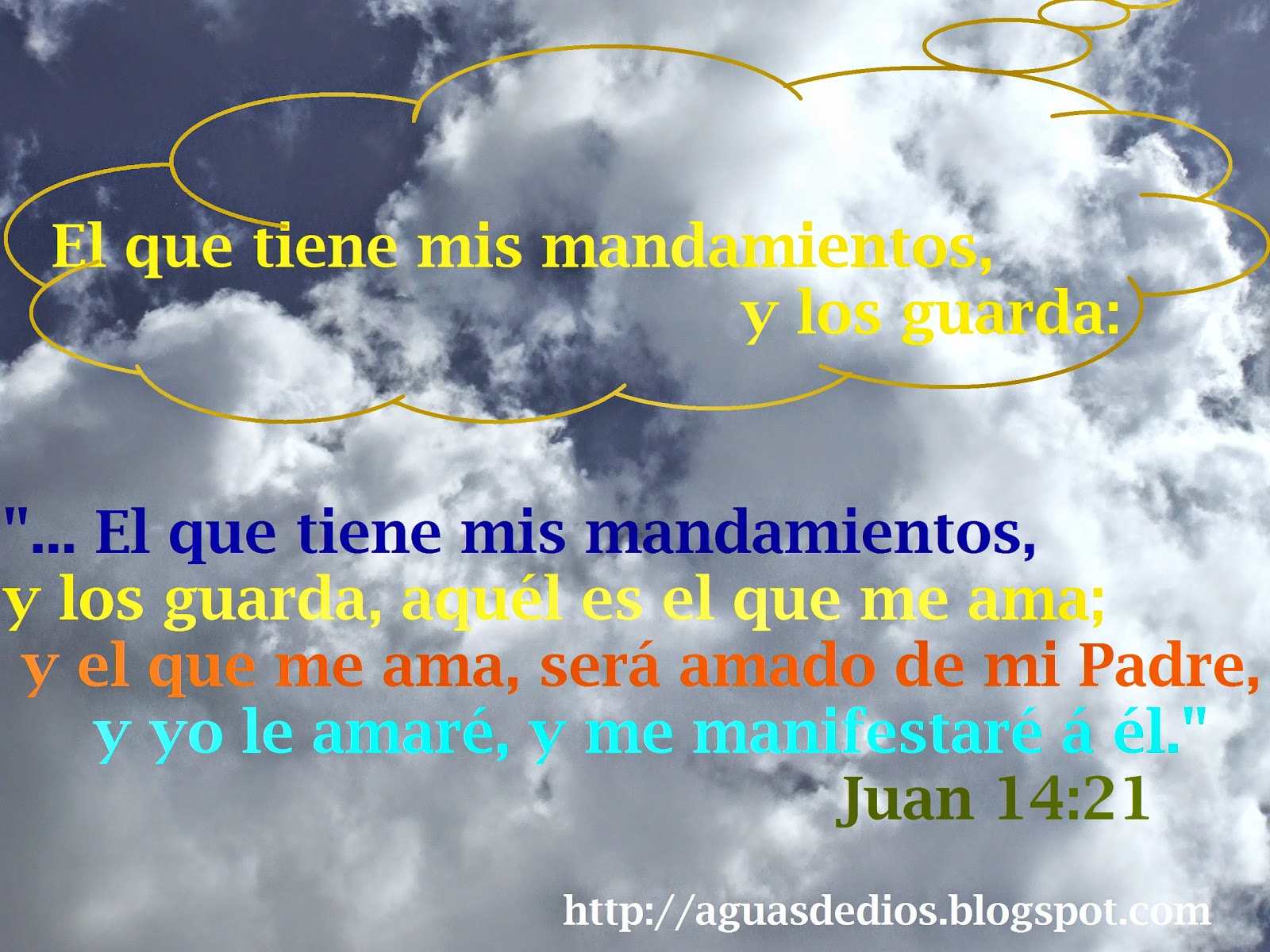 Compartamos la Palabra de Elohim: El que tiene mis mandamientos, y los ...