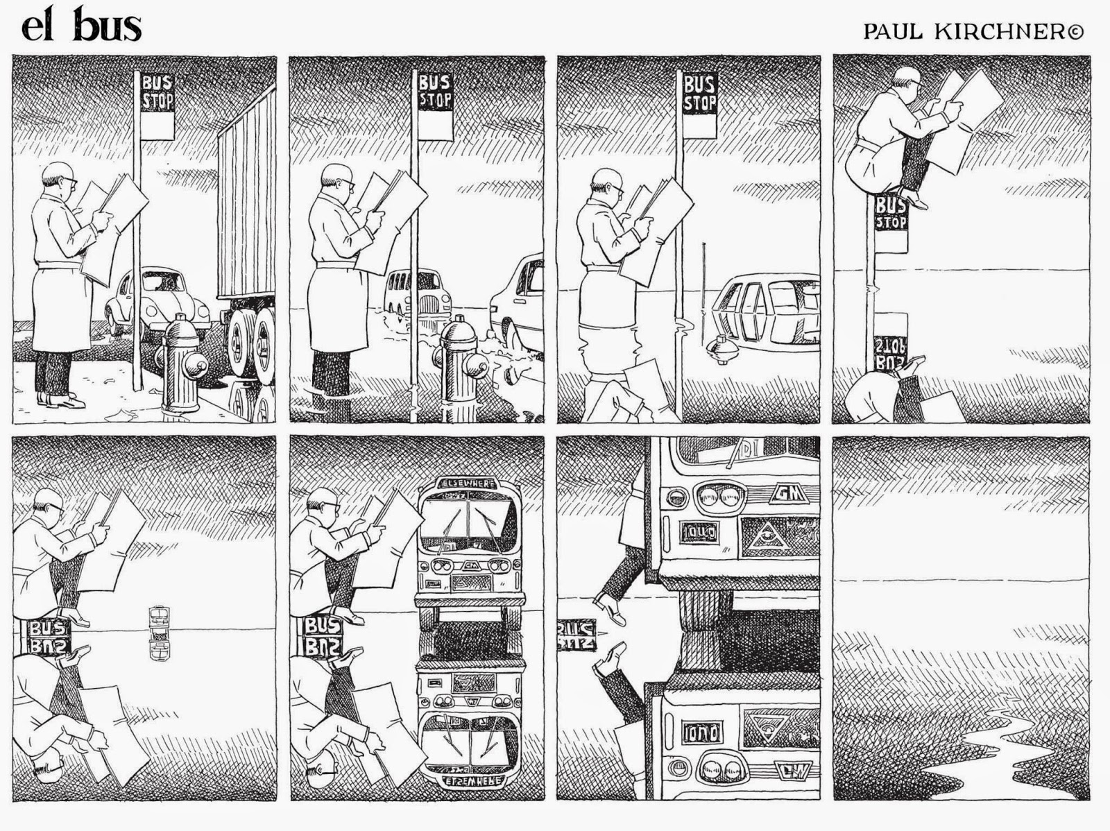 BANDA DESEÑADA COMICS *librería*: El bus