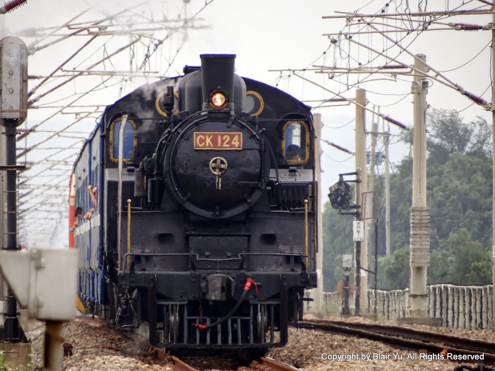 Blair's 鐵道攝影: CK124蒸汽機車 / TRA CK124 Steam Locomotive