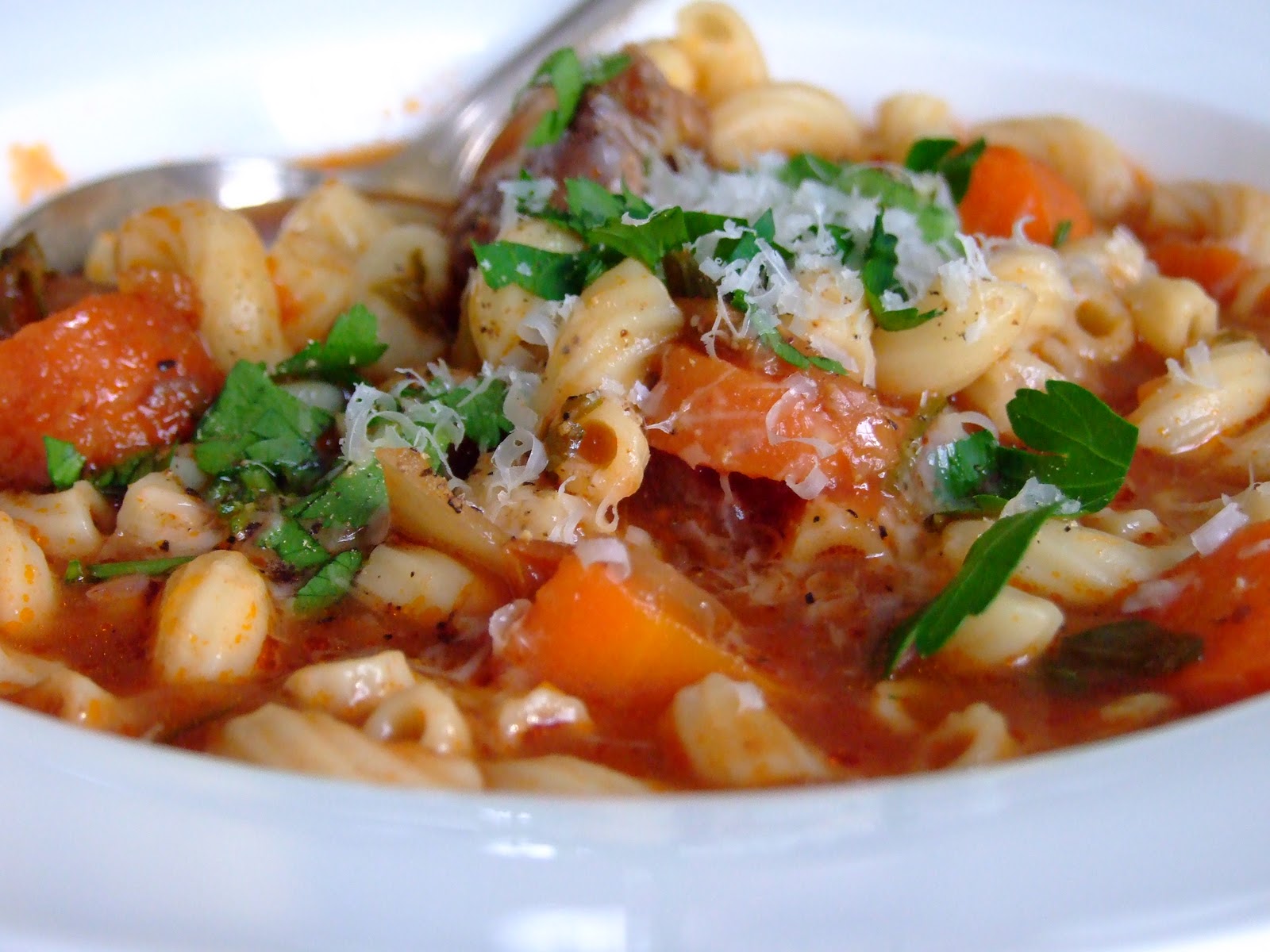 From Beyond My Kitchen Window: Shin Bone Soup....